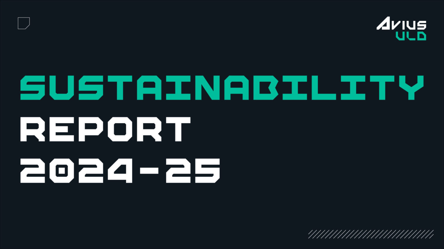 Avius Sustainability Report 2024-25