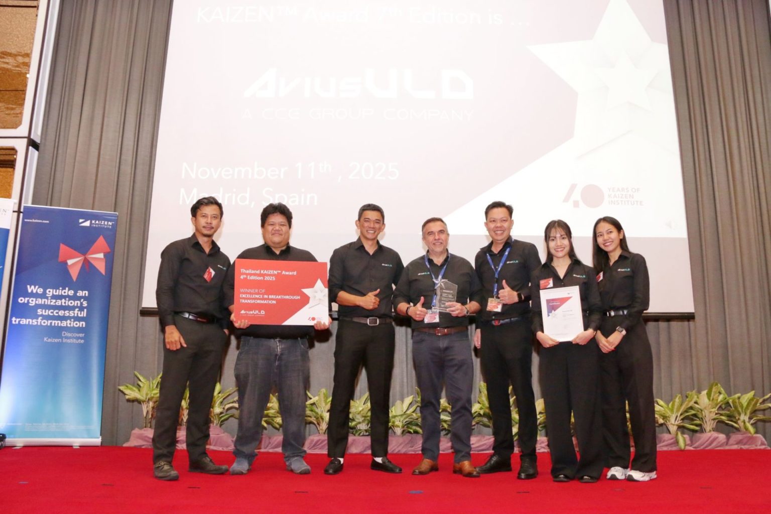 AviusULD Wins Excellence in Breakthrough Transformation at KAIZEN™ Award Thailand 2025 - AviusULD