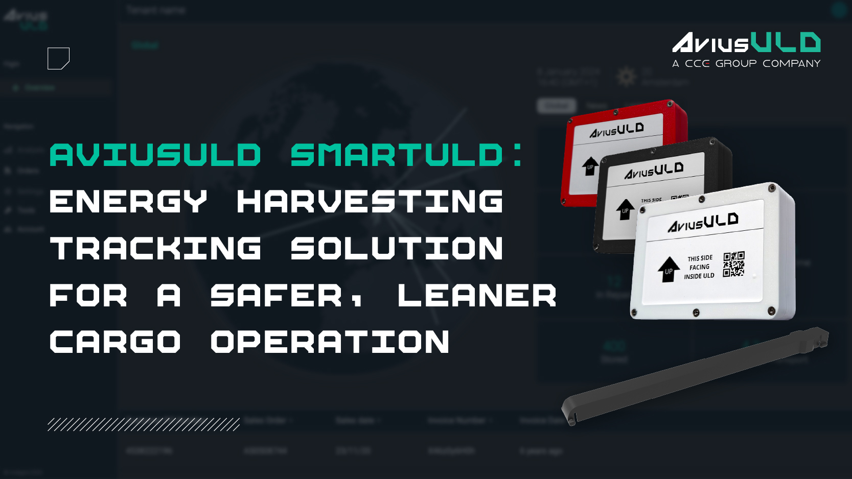 AviusULD SmartULD: Energy Harvesting Tracking Solution for a Safer, Leaner Cargo Operation
